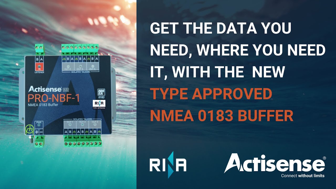 Introducing the new Type Approved NMEA 0183 Buffer - PRO-NBF-1