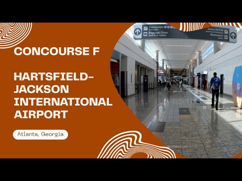 Concourse F Walkthrough – Hartsfield-Jackson Atlanta International Airport (ATL)
