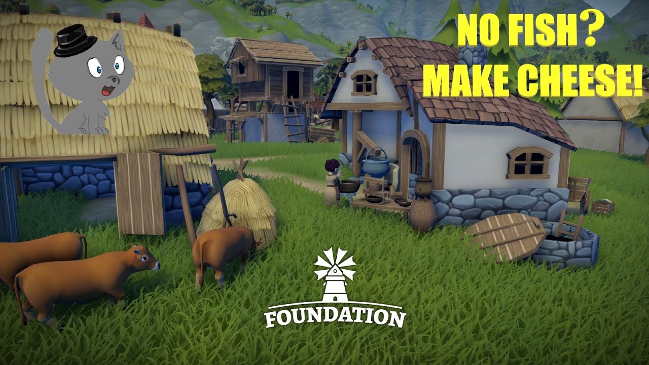 Foundation Gameplay Tutorial | How To Make Cheese