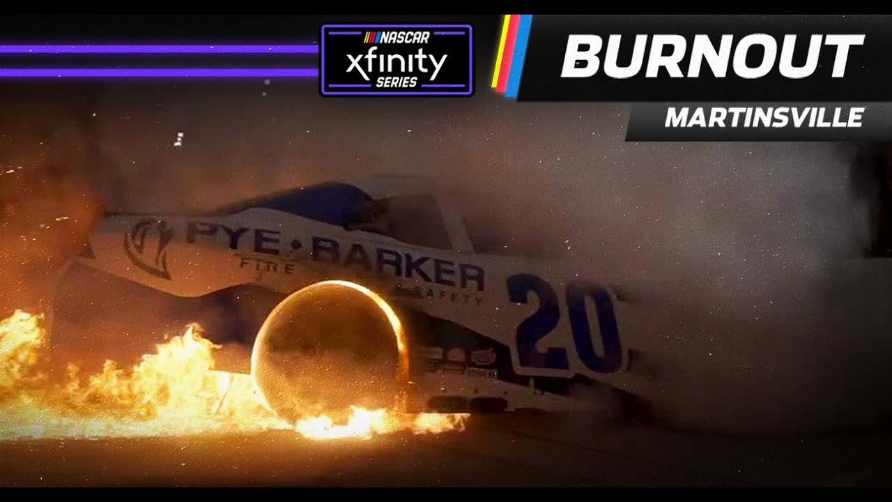 在NASCAR場上拿到冠軍的Toyota Supra，現場燒胎以示感謝及興奮，只是太過火了！ | 癮車報