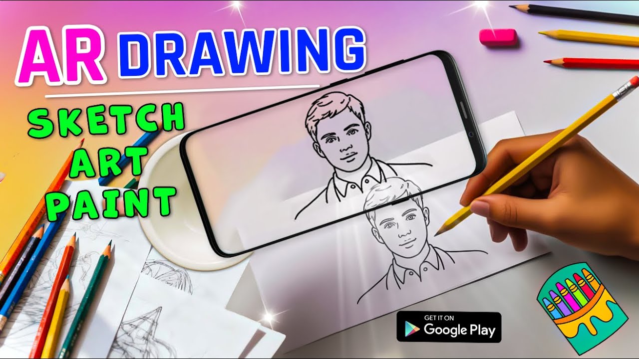 Draw Anime Like a Pro Using AR! 🎨 | Best AR Drawing App 2025 | Trace & Sketch Easily on Paper
