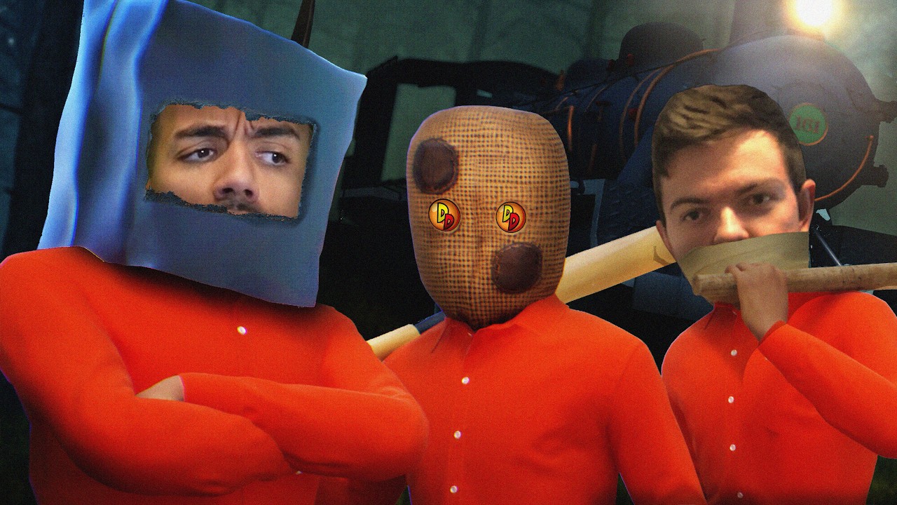 Three Idiots Play A NEW Horror Game..