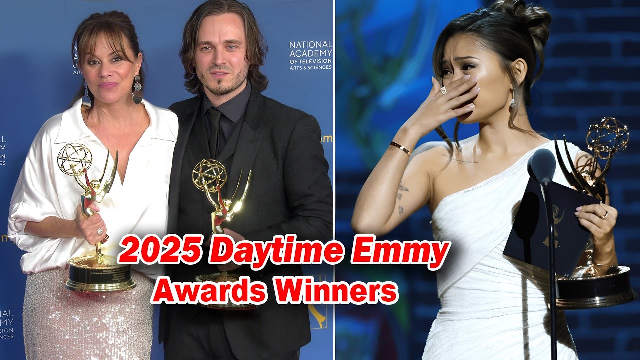 2025 Daytime Emmy Winners Revealed! Soap Opera Stars Shine Bright! Who Took Home the Gold? 🏆✨