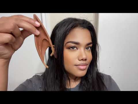 How to put on Cosplay Fairy Elf Ears EASY | Fairy Elf Ears review (Explained)