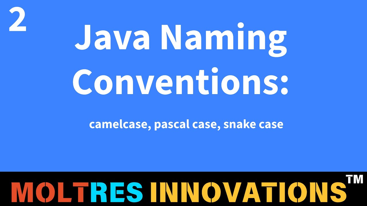 Java Naming Conventions Explained | Best Practices Every Developer Must Know #java
