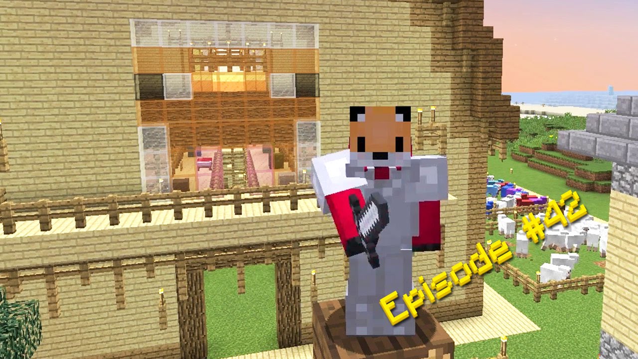 Minecraft Survival - How to Make Stained Glass [42]