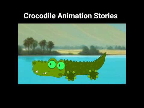 Crocodile Animation Stories| Animal Animated Stories| Shorts Animation For Entertainment