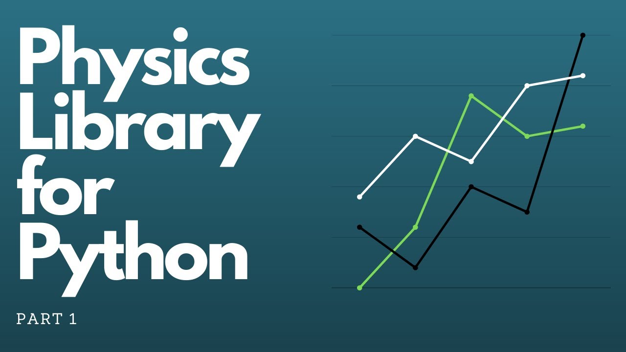 Building a Python Physics Library Tutorial Part 1