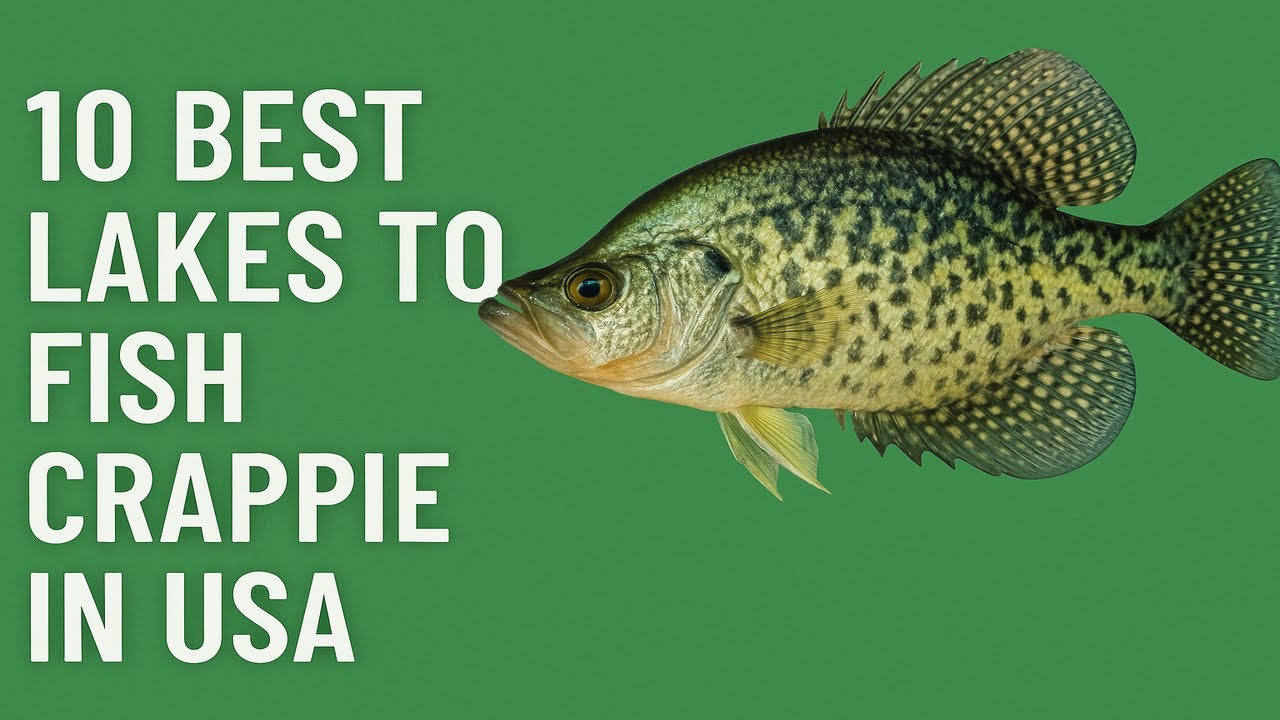 Top 10 Crappie Lakes in the USA – 2025