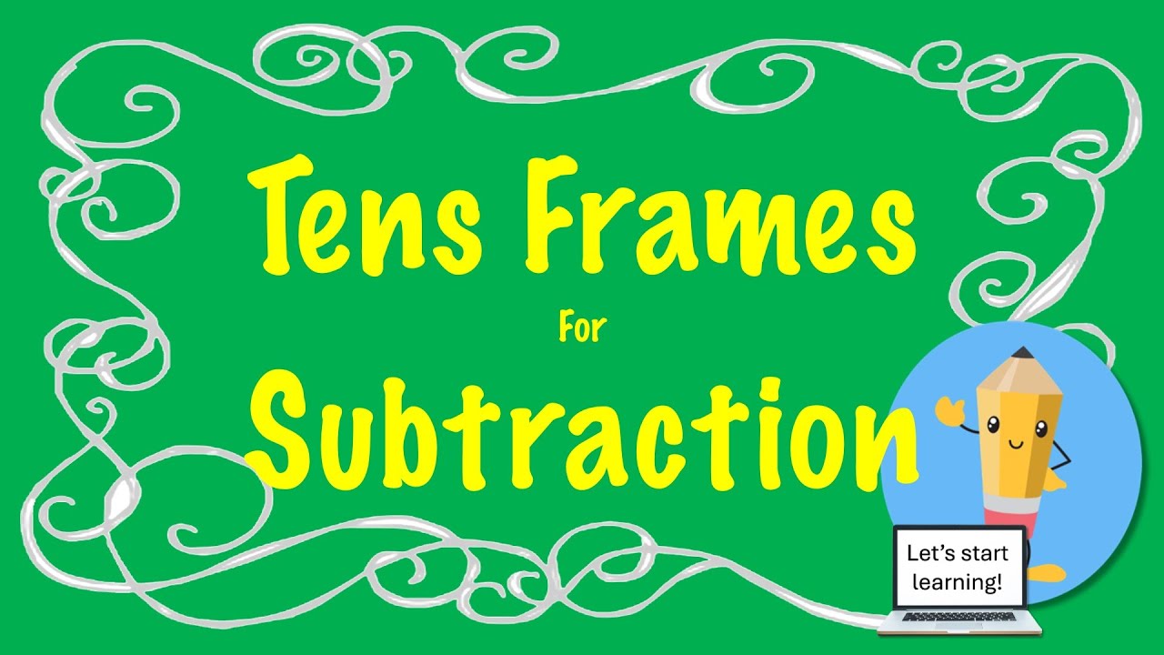 Subtract with Tens Frames up to 20.