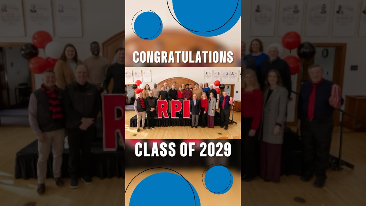 Congratulations to accepted students of the RPI Class of 2029! #RPI #RPIAlumni #RPI2029 #College