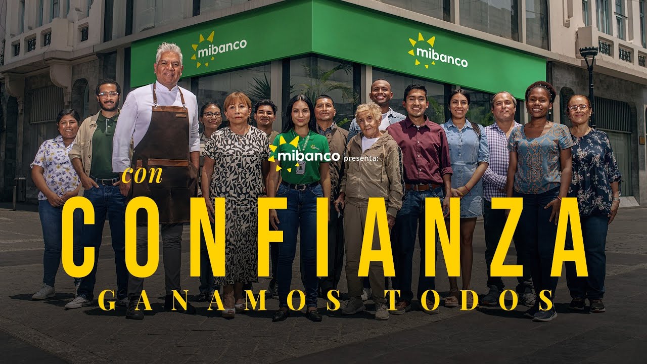 Emprendedores peruanos resaltan la confianza en sus ideas en esta campaña de Mibanco