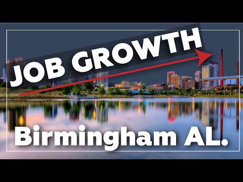 What does job growth look like in Birmingham AL?
