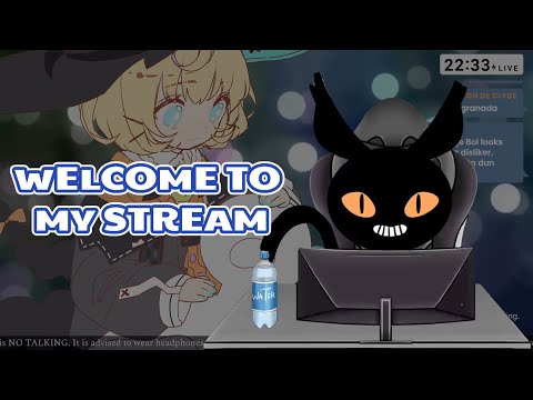 Lucie's first stream