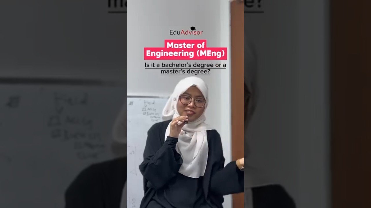 Have you ever heard of this enhanced engineering degree? #eduadvisormy #engineering