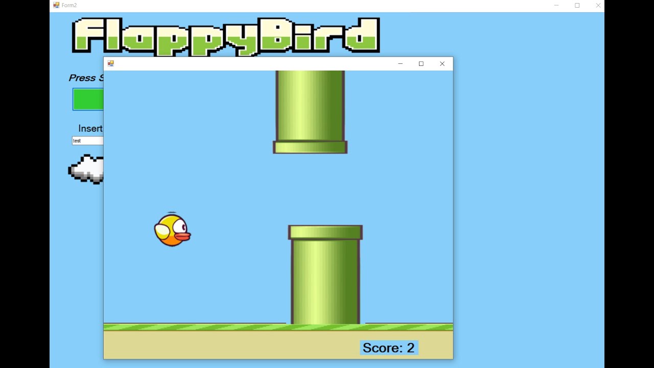 Flappy Birds In C# With Source Code | Source Code & Projects