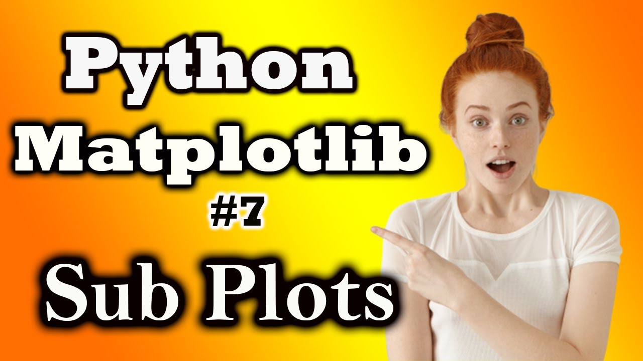 #7 Matplotlib Sub Plot in Python | Matplotlib in python for Data Science and Data Visualization