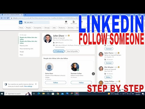 ✅ How To Follow Someone In LinkedIn 🔴