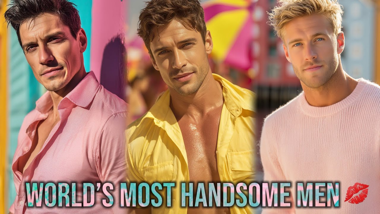 Top 30 Most Handsome Men in the World 💎🔥 | International Icons of Beauty