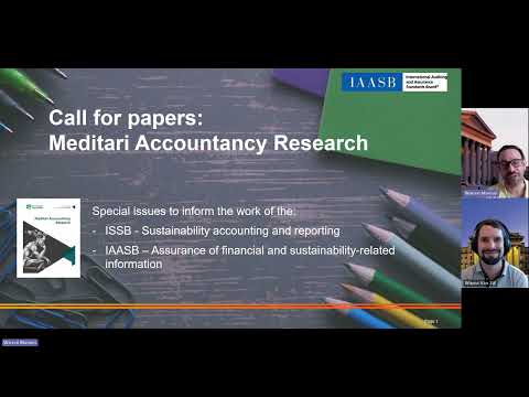 IAAER Call for Papers on sustainability reporting and assurance