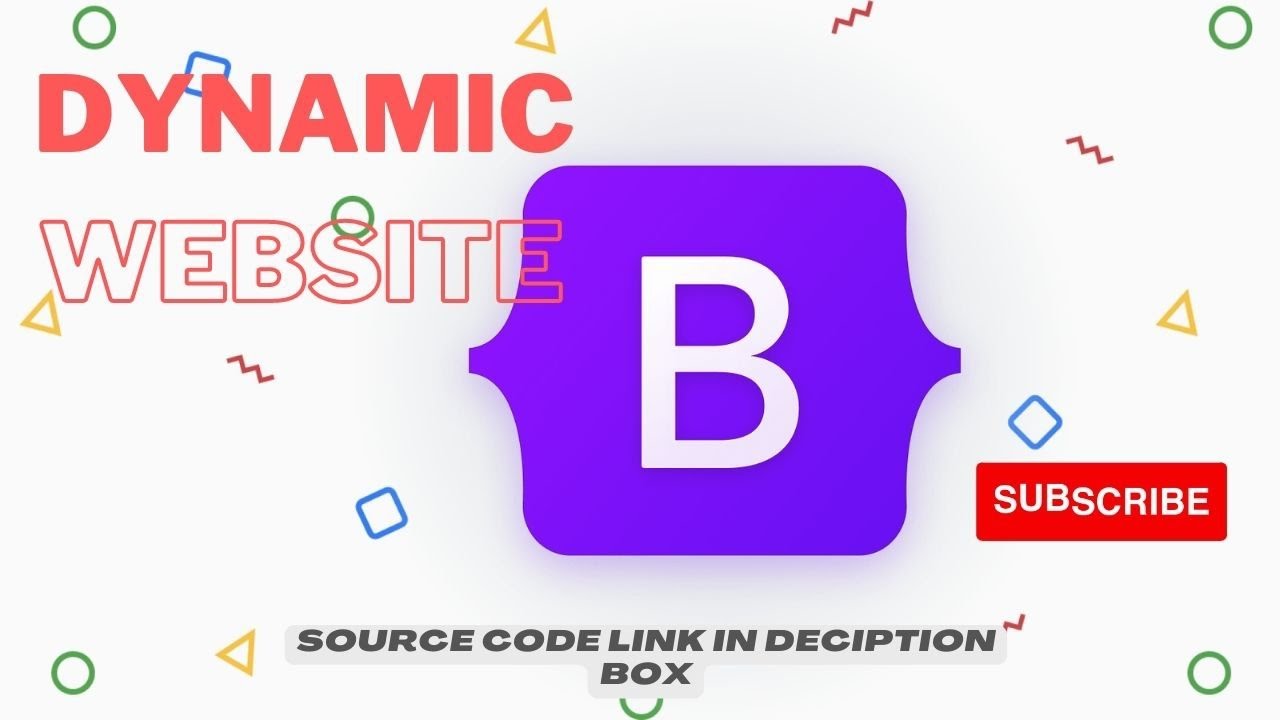 Create a Dynamic website using Bootstrap #php #html #bootstrap