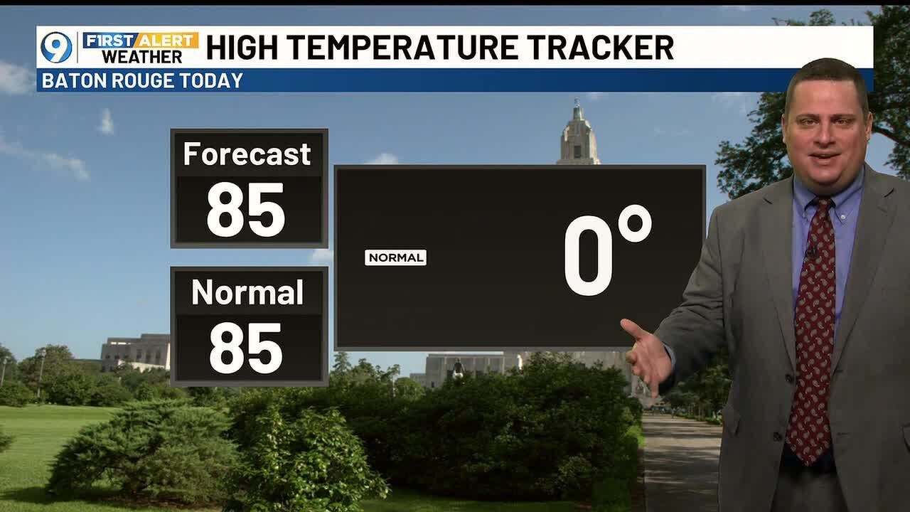 FIRST ALERT NOON FORECAST: Wednesday, May 13