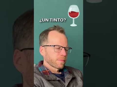In other Spanish speaking countries, a "tinto" is red wine. Not in Colombia. #shorts