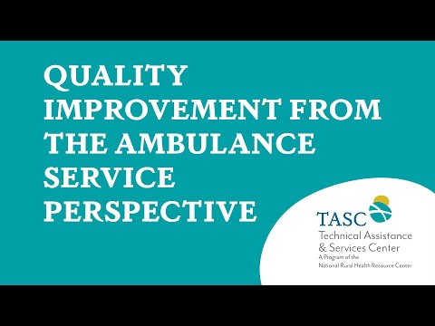 Quality Improvement from the Ambulance Service Perspective
