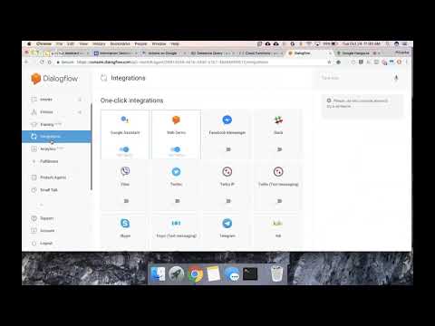 Building a Chatbot with Dialogflow and Google Cloud Platform
