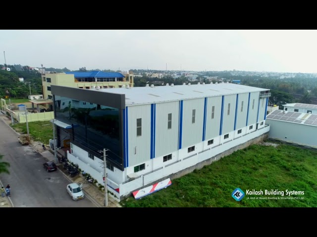 Pre Engineered Factory Building Structure - 0.36mm Pre Engineered ...