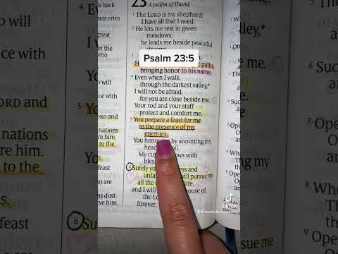 Psalm 23:5