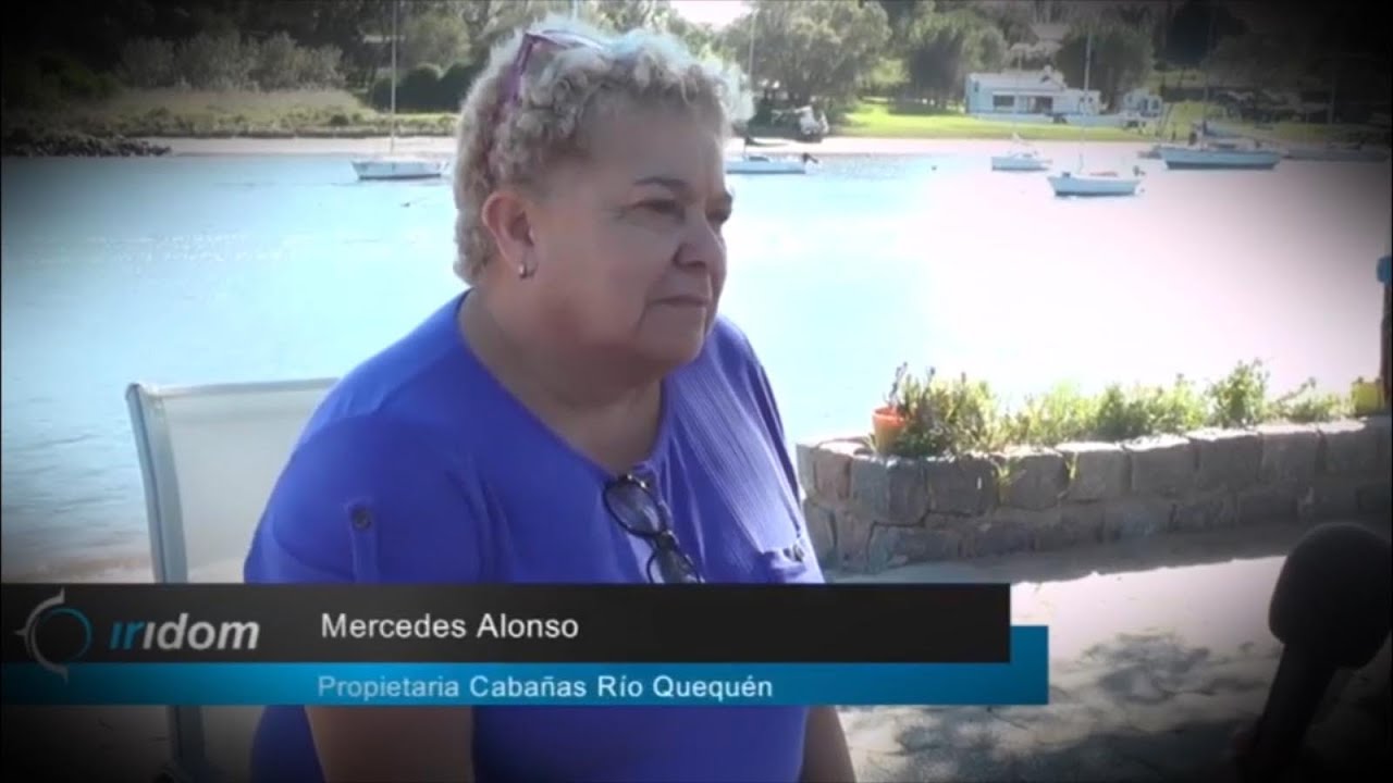 Mercedes Alonso, emprendiendo sobre el Río Quequén - Caynet