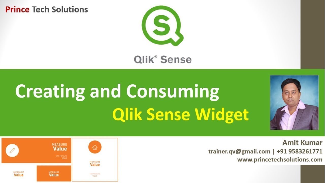 Qlik Sense Tutorial | Creating Qlik Sense Widgets using Dev-Hub