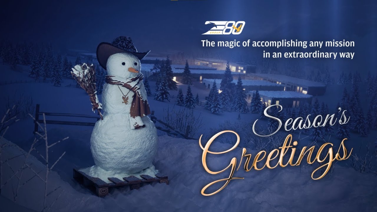 Season's Greetings from E80 Group