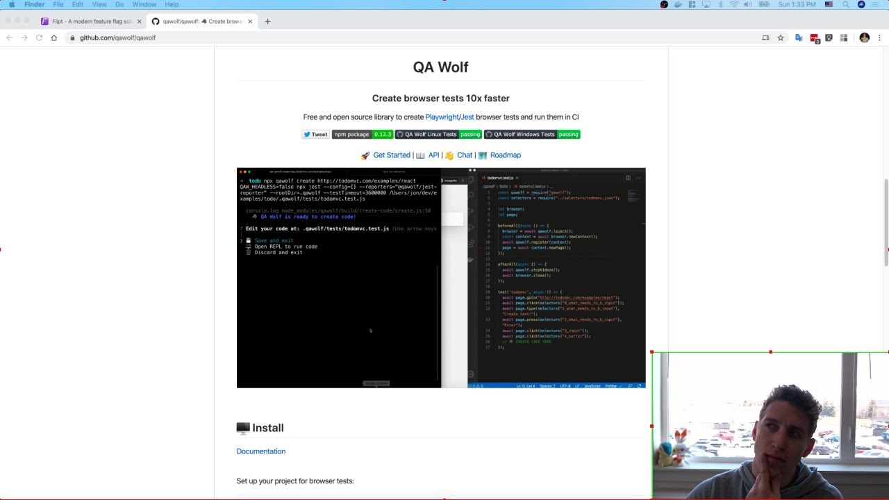 Set up end-to-end tests for Flipt in CI using Docker and GitHub Actions