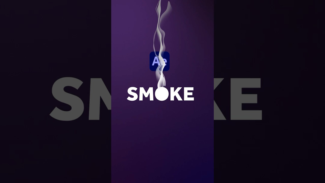Cinematic Smoke in After Effects | Tutorial