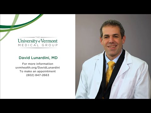 David Lunardini, MD, Orthopedic Surgeon - South Burlington, VT, The UVM Medical Center