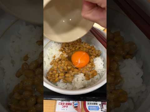 A typical Japanese breakfast
