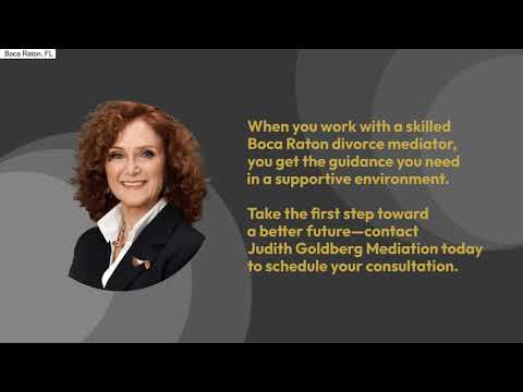 Mediation Lawyer | Boca Raton, FL | Judith Goldberg Mediation