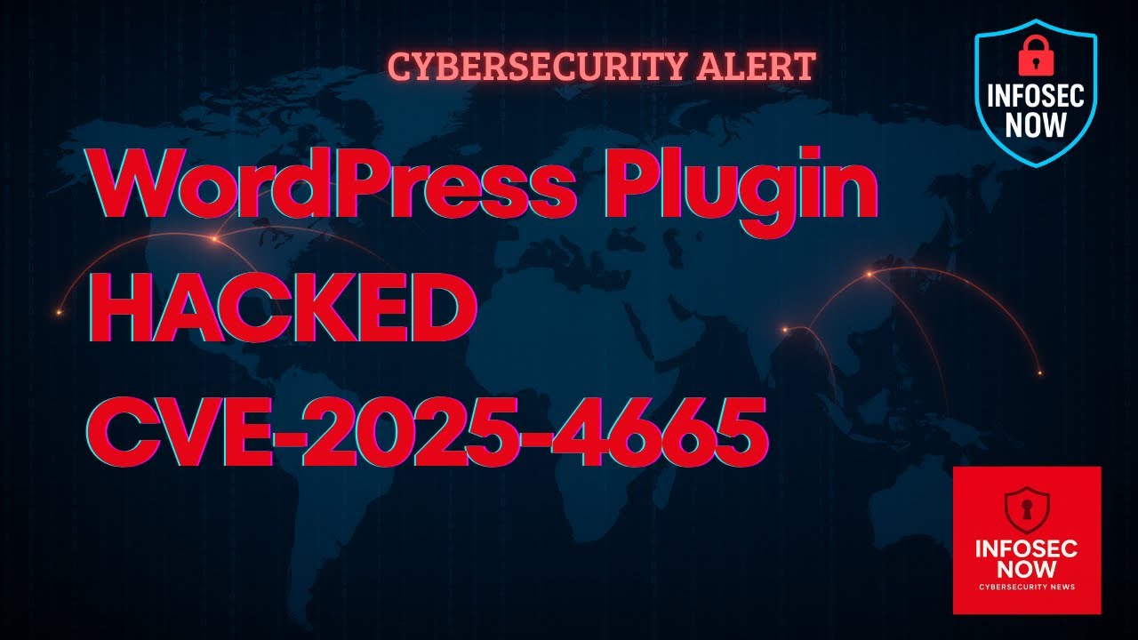 Critical WordPress Plugin Flaw (CVE-2025-4665) - Millions of Sites at Risk from SQL Injection Attack