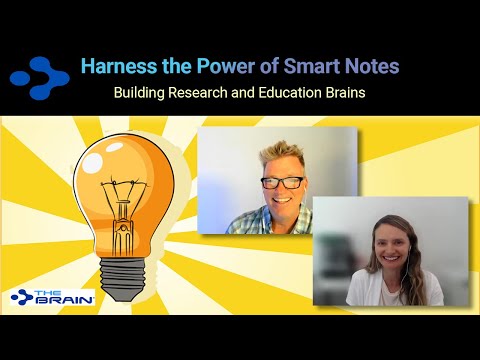 Harness the Power of Smart Notes. Building Research and Education Brains.