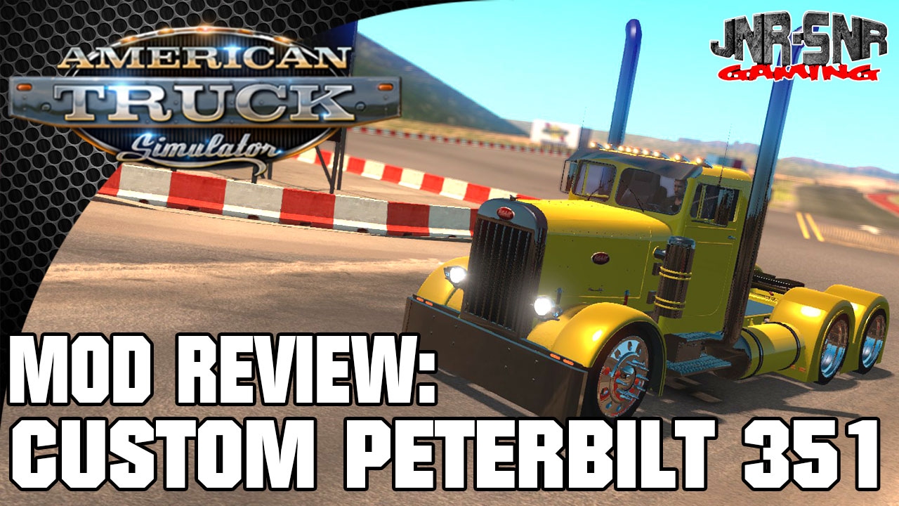 American Truck Simulator Custom Peterbilt 351 V2 | Mod Review