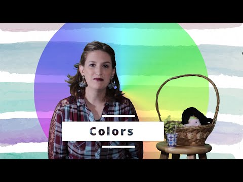 100+ Words in English for Colors and Adjectives to Describe Colors ESL/EFL