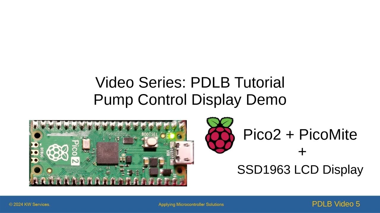 Pico Display Layout Builder (PDLB) Tutorial - Pump Control Example Program