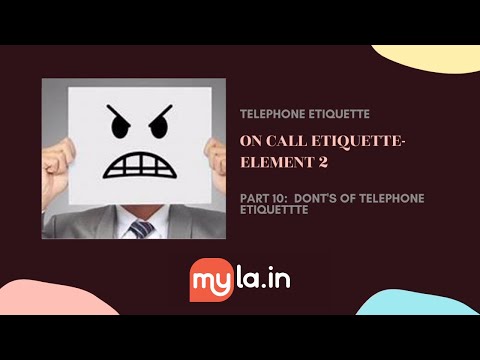 Don’ts of Telephone Etiquette : Telephone Etiquette In Hind