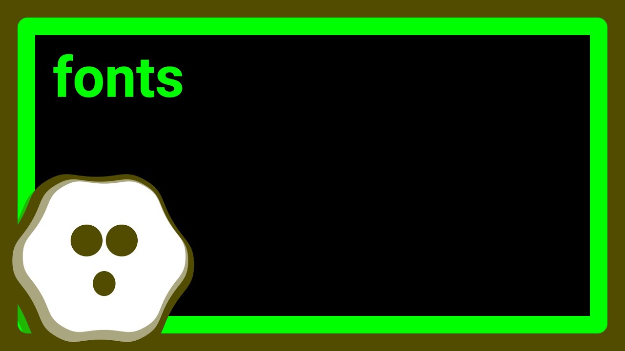 Good bitmap fonts with big sizes and unicode support