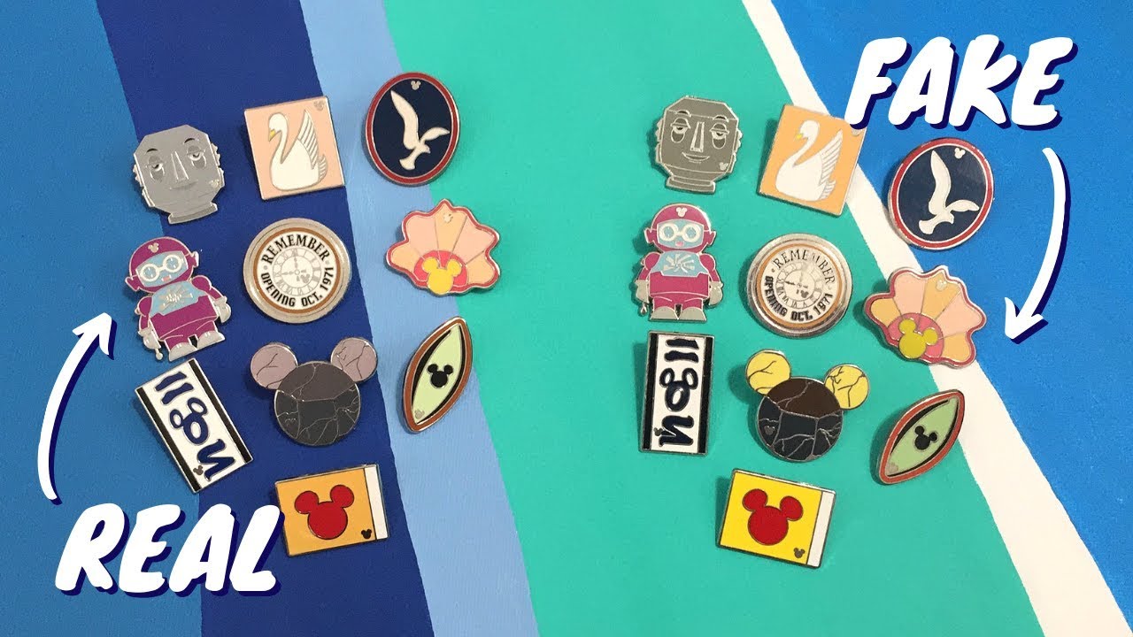 Ultimate REAL vs FAKE Disney Pin Comparison