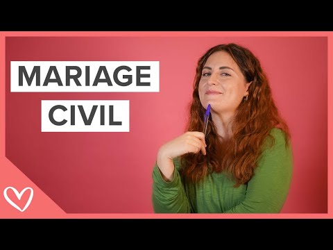 MARIAGE CIVIL. Démarches pour se marier. ✏️📄