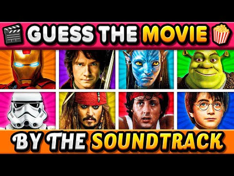 🎬GUESS THE MOVIE By the SOUNDTRACK🍿Can you Guess 40 Movies? | Music Quiz