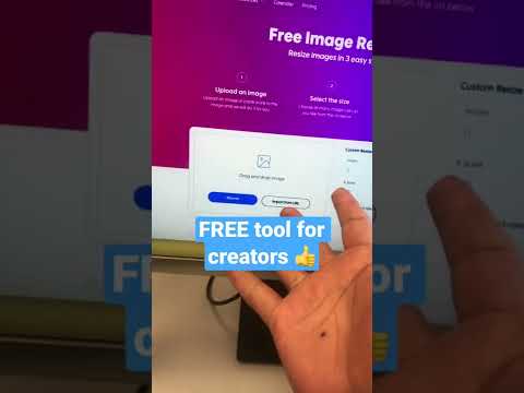 FREE tool to resize photos for social media 👍